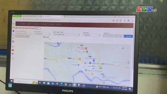 Bản đồ số hộ kinh doanh – THTPCT